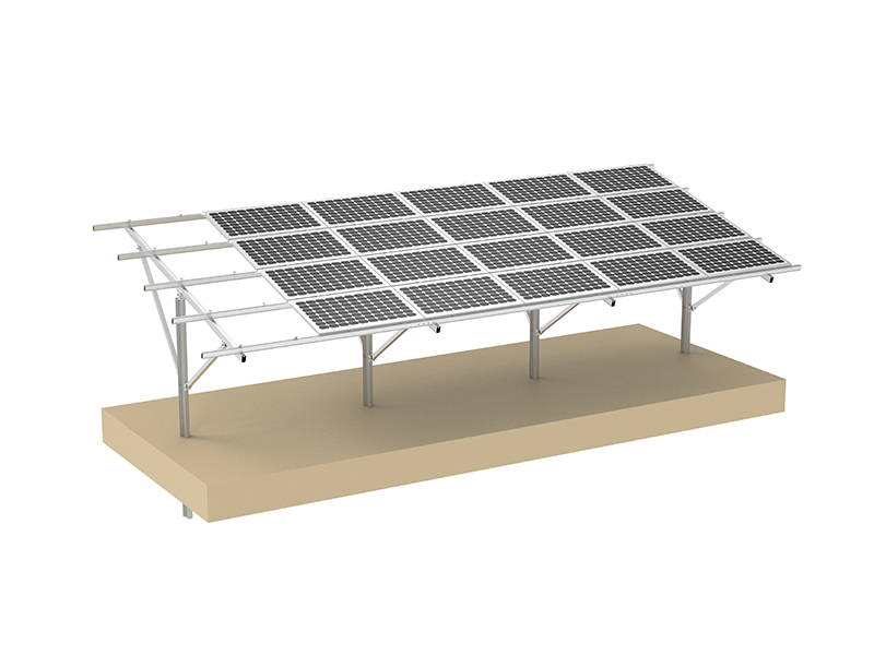 Ground U-type Pile mounting system